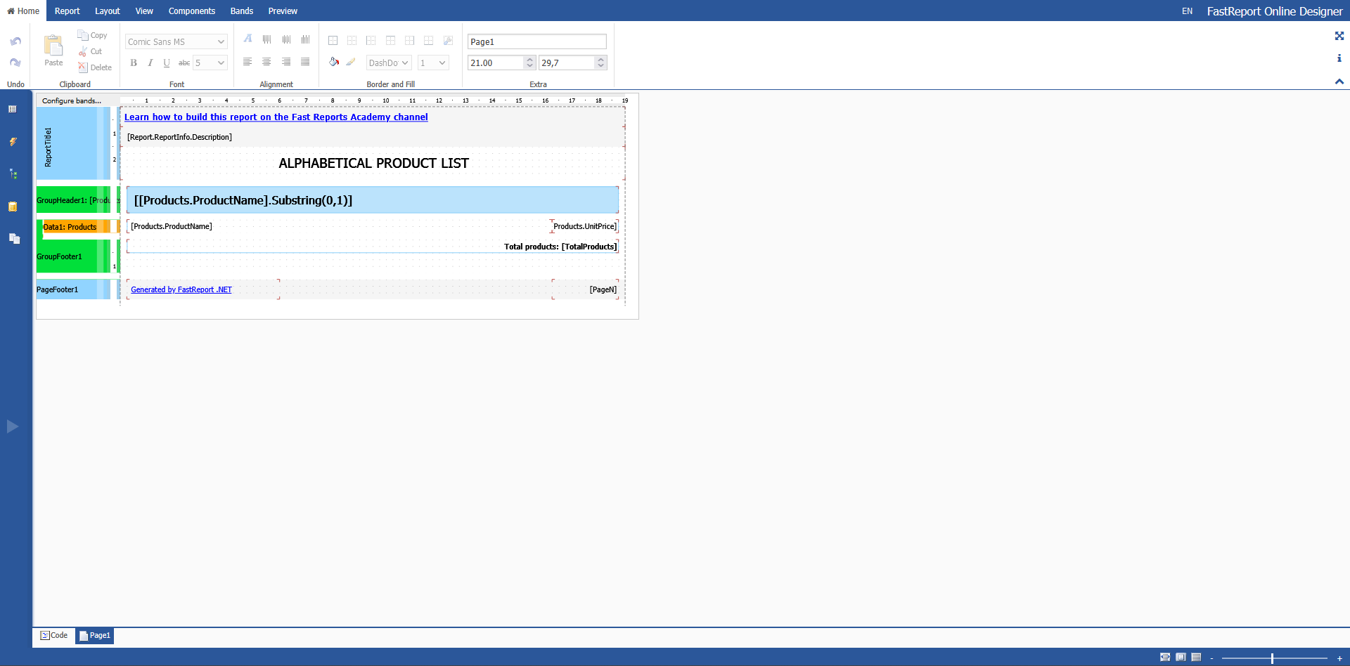 Documents | FastReport Cloud