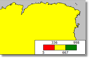 Highlighting data using colors | FastReport FMX
