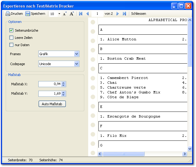 Export zu TXT | FastReport .NET Export zu TXT | FastReport .NET
