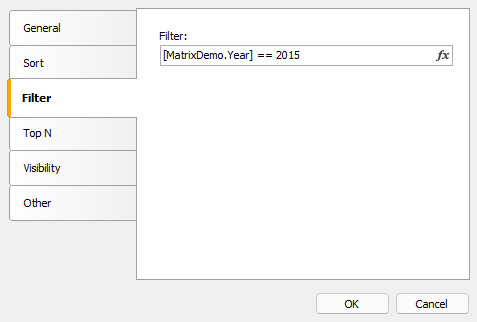 Data filtering | FastReport .NET