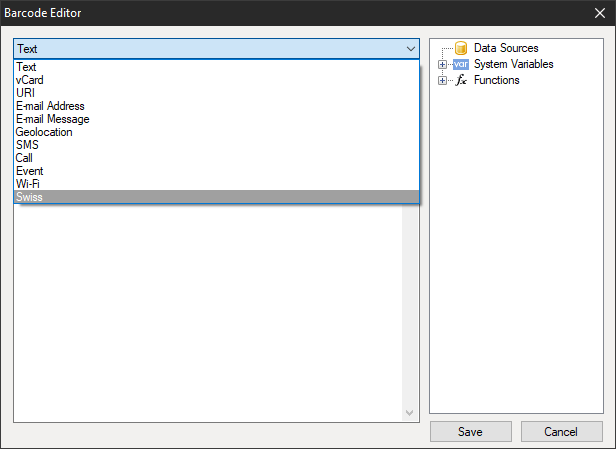 Swiss QR | FastReport .NET