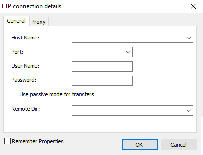 Export to FTP | FastReport VCL