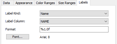 Setting up label display | FastReport VCL