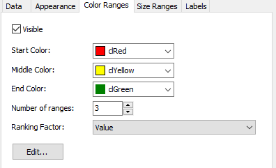 Highlighting data using colors | FastReport VCL