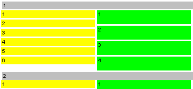 Side-by-side subreports | FastReport VCL