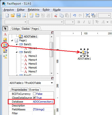 Relatório simples do tipo "Lista" | FastReport VCL
