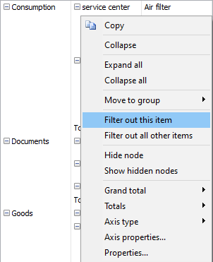 Filtering | FastCube VCL