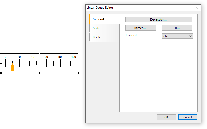 Gauge objects | FastReport Desktop