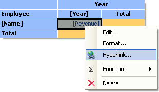 Example 3. Interactive "Matrix" object | FastReport Desktop