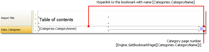 Example 4. Report with table of contents, navigation and outline ...