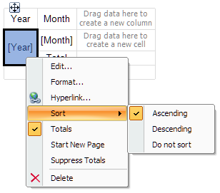 Configuring headers | FastReport Desktop