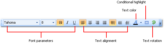Text formatting | FastReport Desktop