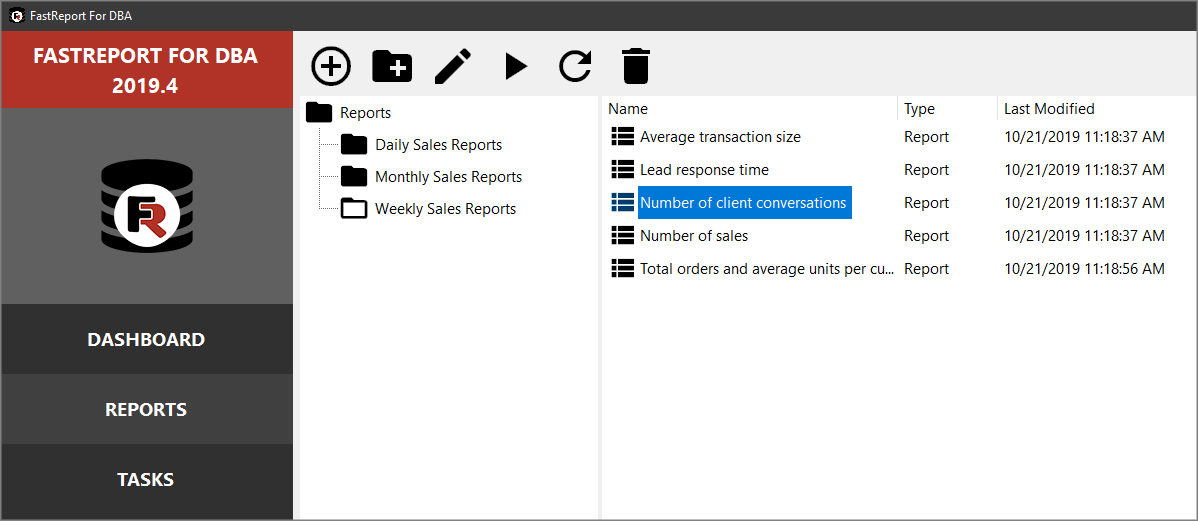Reports | FastReport Desktop